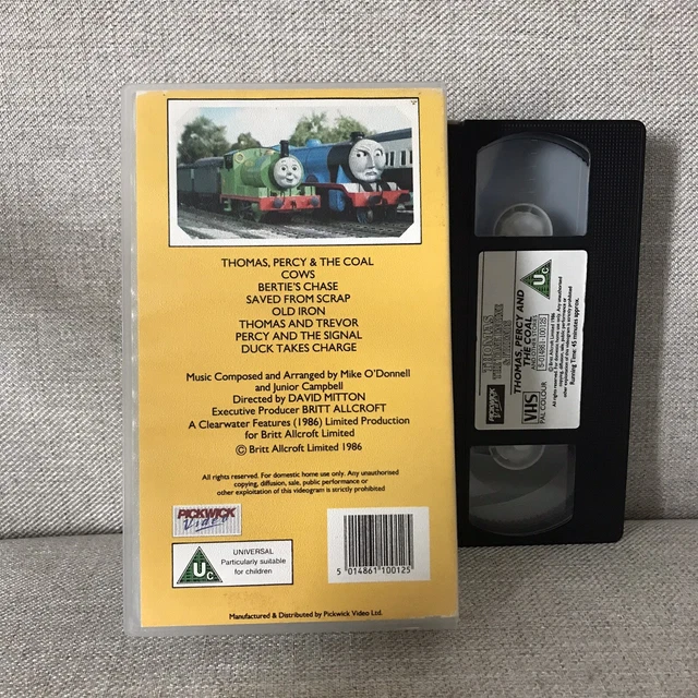 THOMAS, PERCY AND The Coal - Thomas The Tank Engine & Friends Vhs Video ...