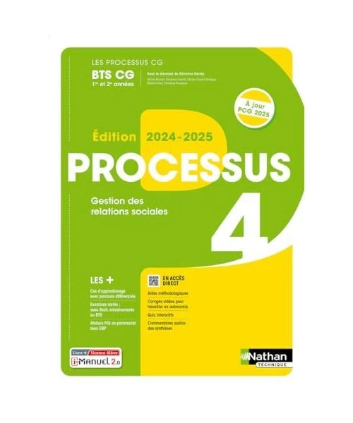 LES PROCESSUS BTS CG - Processus 4 BTS CG 1ère et 2ème années - 2024 ...