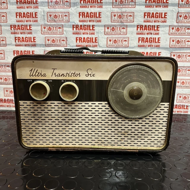 VINTAGE RADIO ULTRA Transistor 6 Circa 1959 £39.95 - PicClick UK