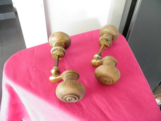 ANCIENNES POIGNÉES DE porte de type bordelais EUR 30,00 - PicClick FR