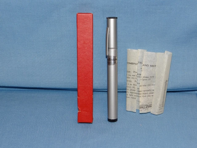 VINTAGE JAPANESE PEN Scope With Combo Telescope/Microscope Uses £58.14 ...
