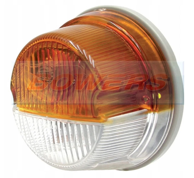 HELLA CLASSIC CAR Round Front Side Light And Indicator Light Lamp ...