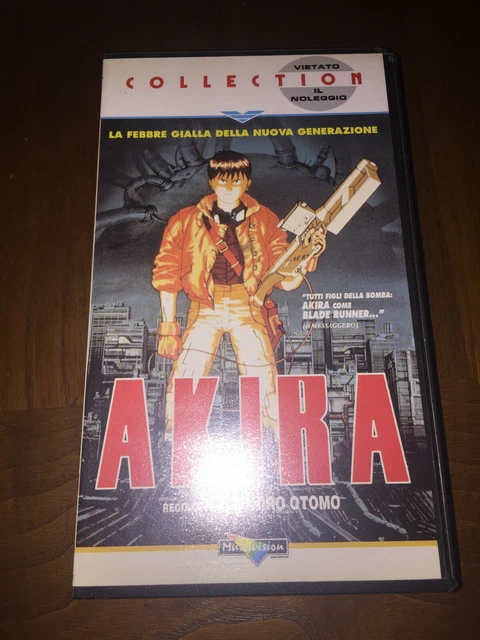 AKIRA 1992 VHS Katsuhiro Otomo animazione MULTIVISION Manga Anime ...
