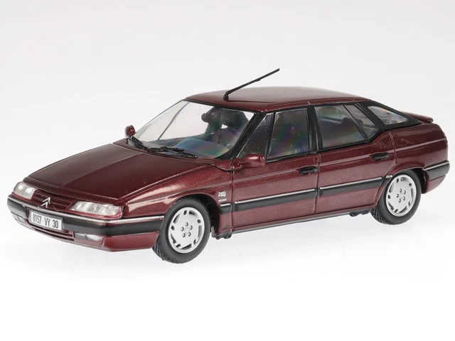 CITROEN XM 1995 rot metallic Griotte red Modellauto 159128 Norev 1:43 ...