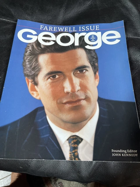 GEORGE MAGAZINE JFK Jr. John F Kennedy Jr. Farewell Issue Vol VI Num 1 ...