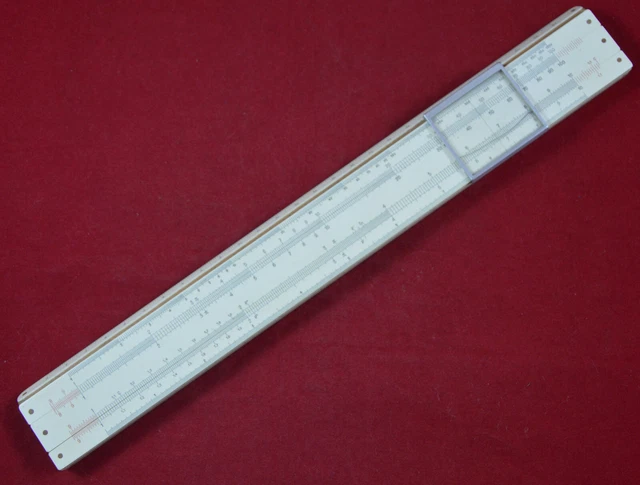 GERMAN WWII WEHRMACHT NCO SOLDIER ARTILLERY WOOD SLIDE RULER A. W ...