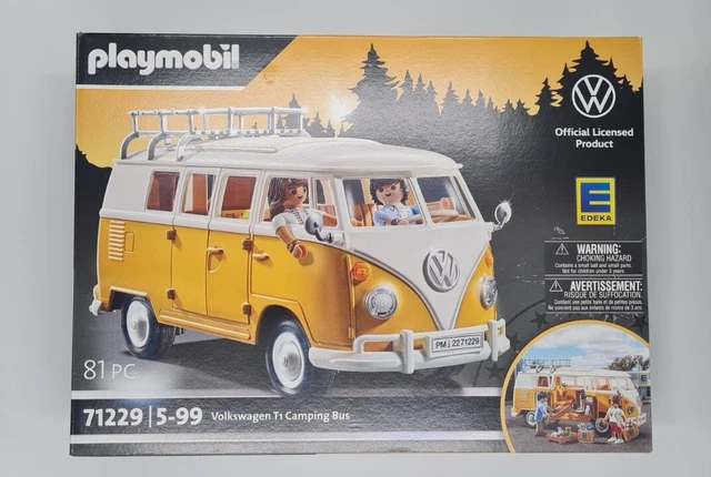 PLAYMOBIL VW BUS Bulli T1 (71229) Exklusive Sonderedition EDEKA NEU mit ...