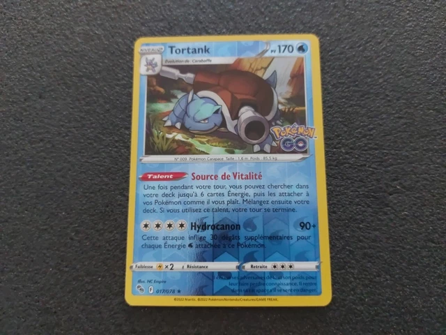 CARTE CARD POKÉMON Pokemon Tortank Reverse 017 078 EUR 13,99 - PicClick FR