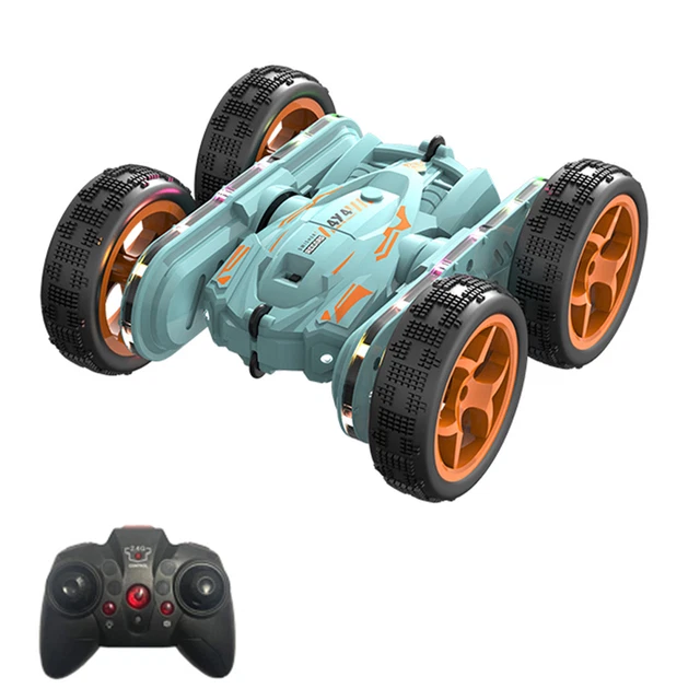 CAR, DOUBLE-SIDED 2.4G Stunt Car 4WD Car D9M7 £22.42 - PicClick UK