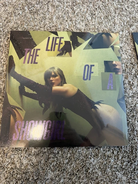 TAYLOR SWIFT LIFE of a Showgirl Shiny Bug Violet + Wintergreen Vinyl IN ...