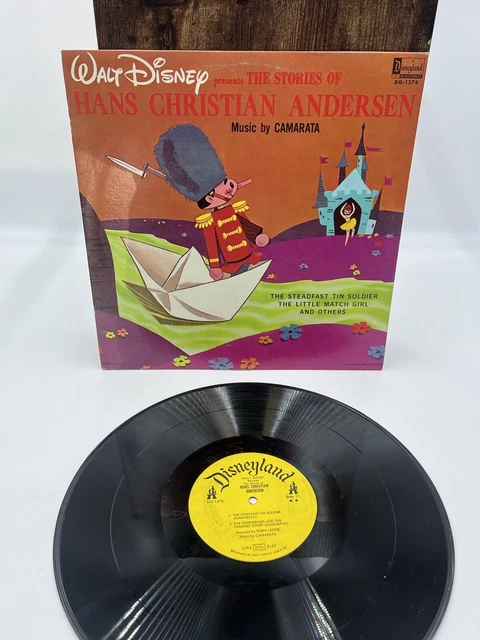 WALT DISNEY DISNEYLAND Hans Christian Anderson DQ-1276 Vinyl Record $15 ...