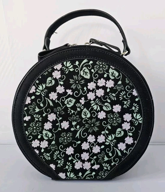 EXCLUSIVE RUBY SHOO Alberta Handbag in Black Botanics IMMACULATE ...