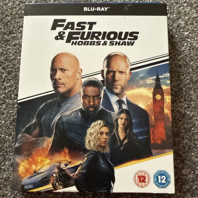 FAST & FURIOUS Presents: Hobbs & Shaw Blu-ray (2019) Dwayne Johnson ...