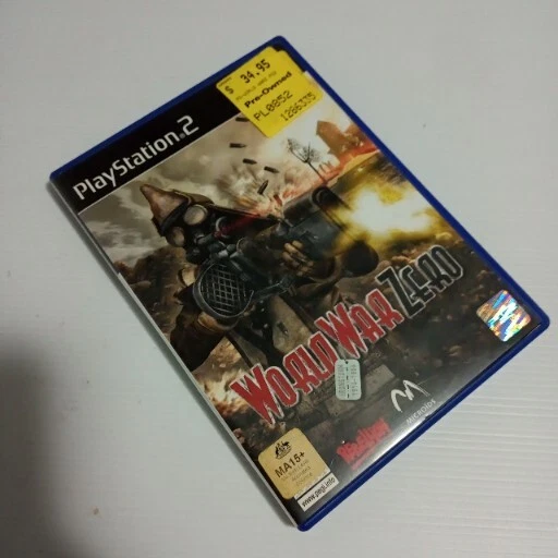 WORLD WAR ZERO IronStorm Sony PlayStation 2 PS2 Game PAL Free Postage EUR 18,38 - PicClick FR
