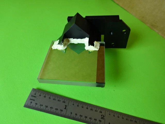 MICROSCOPE PART REICHERT Leica Polylite Beam Splitter Optics As Is #L5 ...