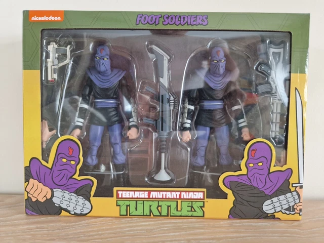 NECA TEENAGE MUTANT Ninja Turtles TMNT Footsoldier confezione da 2 EUR ...