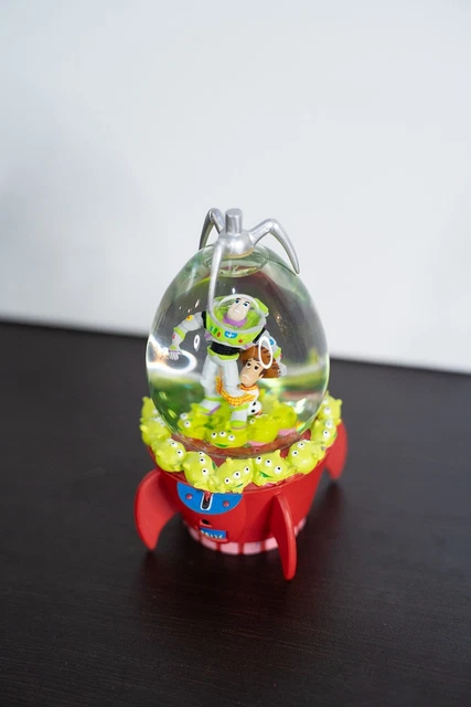 TOY STORY SNOWGLOBE Pizza Planet Rocket Claw Machine Buzz Woody ...