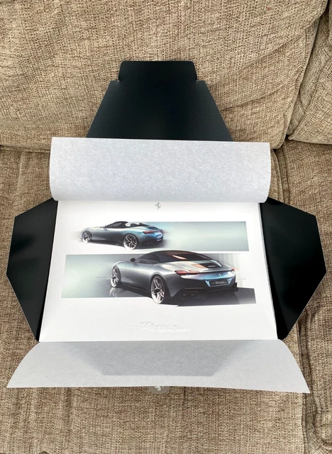 FERRARI ROMA SPIDER Launch Print Photo Lithograph Artwork Collectable £ ...
