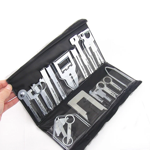 38PC AUDIO REMOVAL Key Tool Kit FIT Car Radio Stereo Audio Cd Player ...