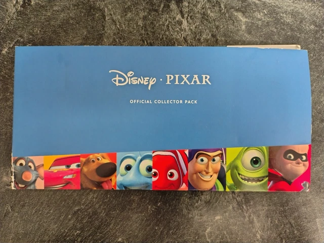 DISNEY PIXAR OFFICIAL limited edition coin collector pack. 4 of the 6 ...