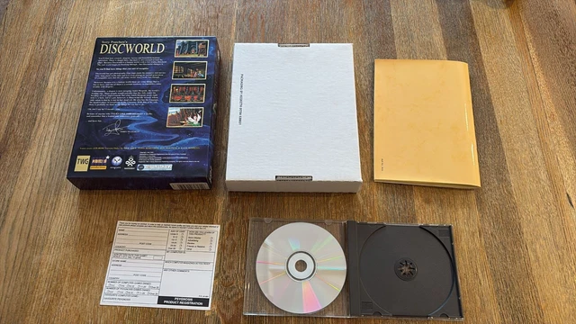 TERRY PRATCHETT’S DISCWORLD Big Box PC CDRom Very Rare HTF £52.70 ...