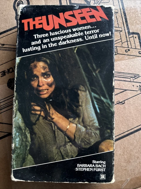 THE UNSEEN VHS 80'S Horror Thriller Vidamerica Video Barbara Bach ...