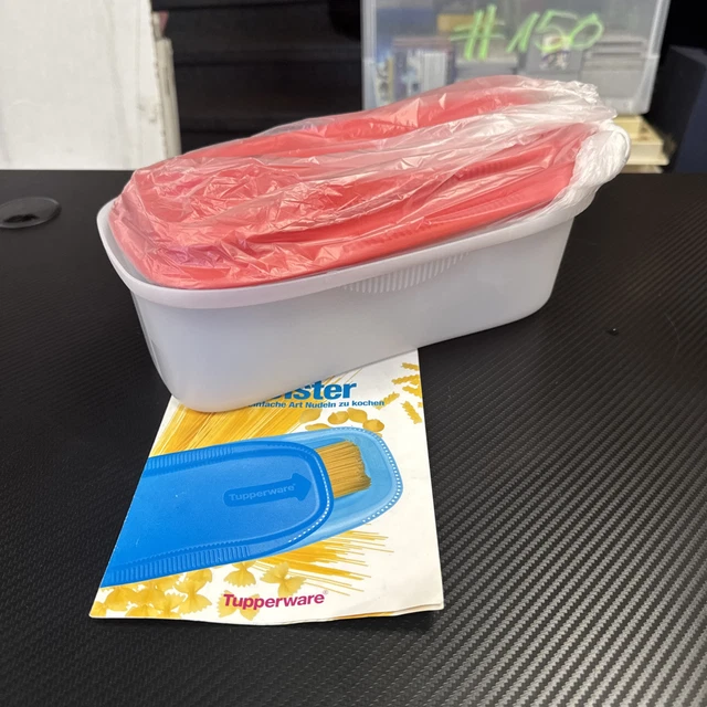 TUPPERWARE PASTA MAKER Pasta Meister Mikrowellen Nudelkocher NEU EUR 18 ...