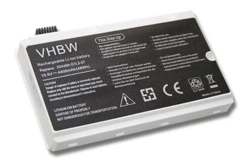 BATTERIE POUR FUJITSU Siemens Amilo PI3540 Pi3450 Pi3525 Xi2550 4400mAh ...