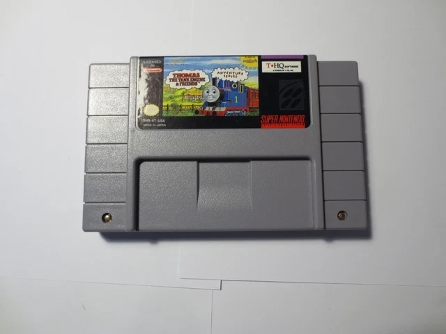 THOMAS THE TANK Engine & Friends (Super Nintendo Entertainment System ...