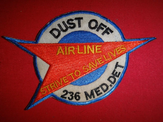 VIETNAM WAR PATCH US Army 236th Medical Detachment DUSTOFF £10.19 ...