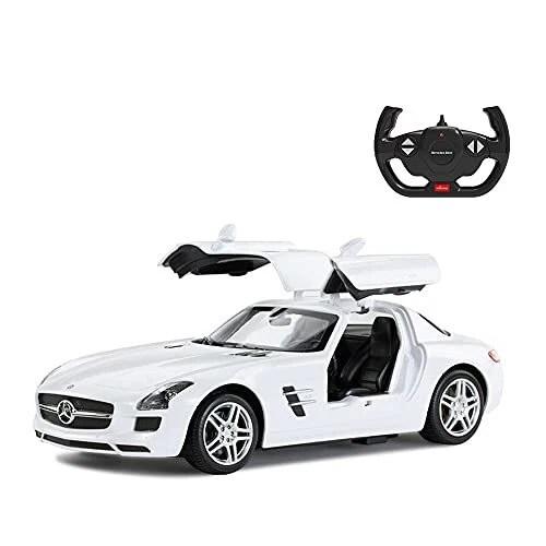 MERCEDES BENZ REMOTE Control Car, 1/14 Scale RC Mercedes Benz SLS AMG ...