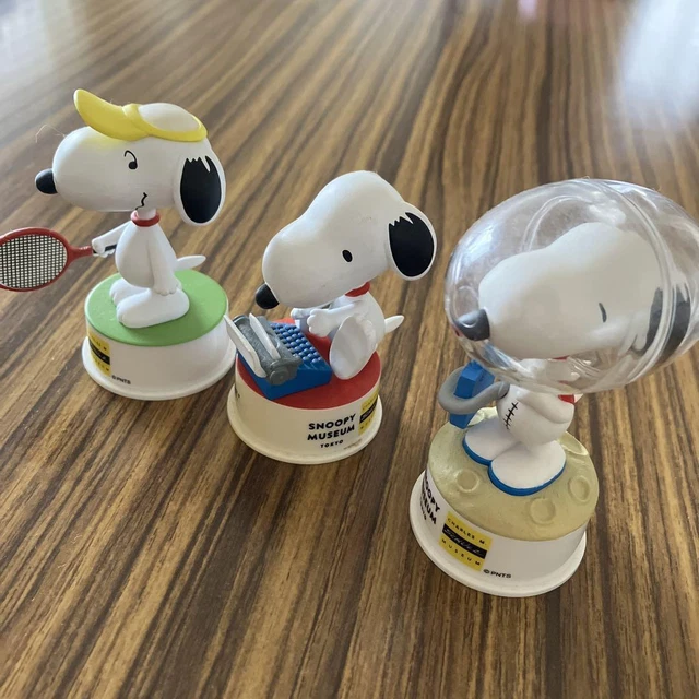SNOOPY FIGURE PEANUTS Museum Limited Capsule Toy Gacha Astronauts Lotto ...