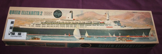 AIRFIX RMS QUEEN Elizabeth 2 1:600 scale model ship kit 06203. QE2 £104 ...