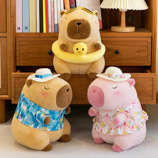 CAPYBARA PLUSH TOY Cute Cartoon Capybara Animal Stuffed Doll Stuffed ...