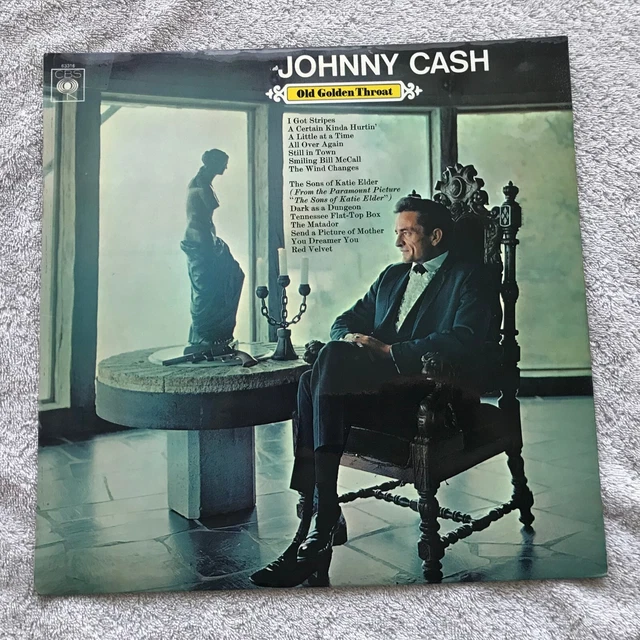 JOHNNY CASH ~ Old Golden Throat ~ 1968 Uk Vinyl Lp Record Album M 63316 ...