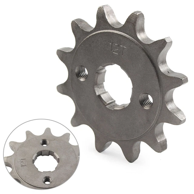 CHAIN FRONT SPROCKET Cog Fit 125cc-250cc Dirt Pit Bike ATV Go Kart 520-12T 20MM £9.32 - PicClick UK