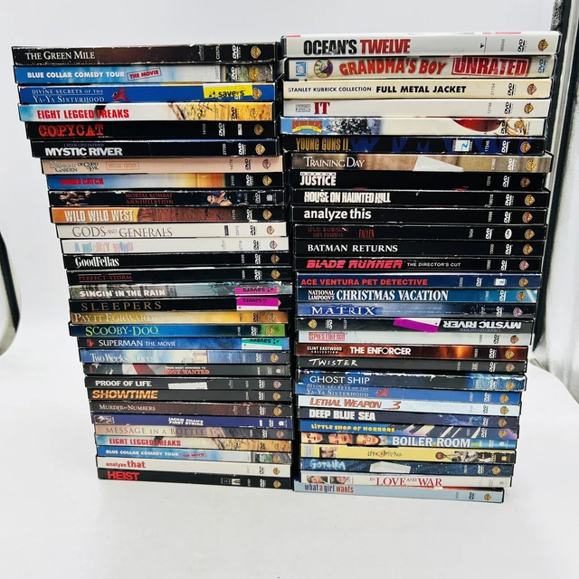 LOT OF 60 DVDs - Wholesale / Bulk DVDs Lot - A-List DVD Movies - AS ...