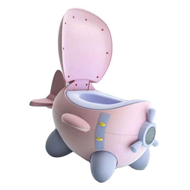 POTTY TRAINING AIRPLANE Shape Detachable For Baby Kids Children Pink ...