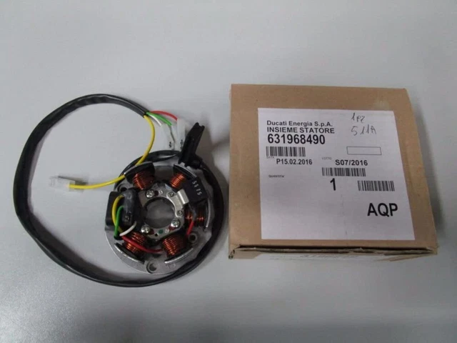STATORE DUCATI CON Piastra Minarelli Am6 Per Aprilia-Malaguti-Peugeot ...