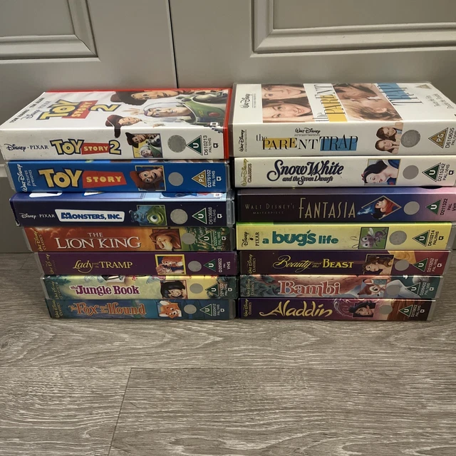 DISNEY VHS BUNDLE (14 films) £2.50 - PicClick UK