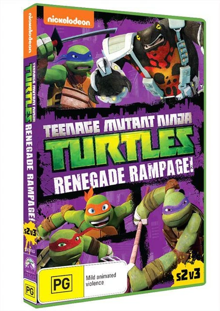 TEENAGE MUTANT NINJA Turtles - Renegade Rampage! (DVD, 2014) Spencer ...