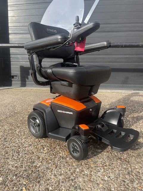 PRIDE GO CHAIR Rwd 4Mph Electric Transportable Mobility Powerchair ...