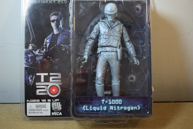 NECA TERMINATOR 2 JUDGEMENT DAY T-1000 (LIQUID NITROGEN) 7" Action ...