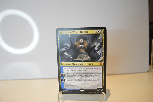 MTG TASHA, THE Witch Queen [Commander Legends: Battle for Baldur's Gate ...