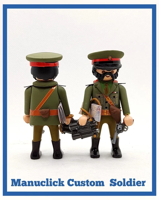 PLAYMOBIL CUSTOM WW2 SOLDADO EJERCITO BRITANICO GENERAL SEGUNDA GUERRA ... PLAYMOBIL CUSTOM WW2 SOLDADO EJERCITO BRITANICO GENERAL SEGUNDA GUERRA ...