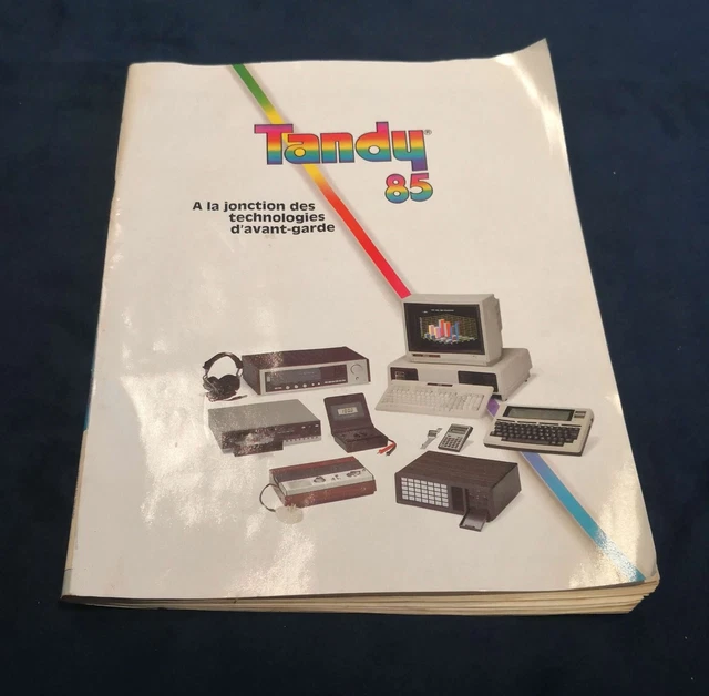 CATALOGUE PUBLICITAIRE VINTAGE 1985 Tandy Realistic Ordinateur Hi-fi ...