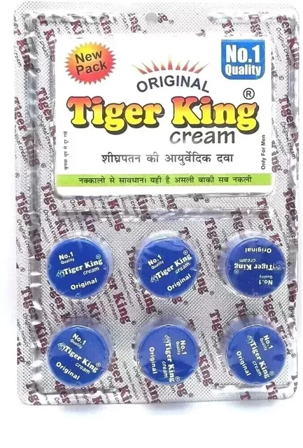 TIGER KING CREAM for Extra Power Original Pack of 2, (Peace 12) £26.77 ...