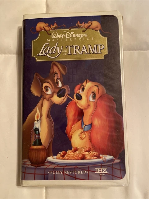 LADY AND THE Tramp (VHS Black Diamond Clam Shell) 8/22 $4.05 - PicClick CA