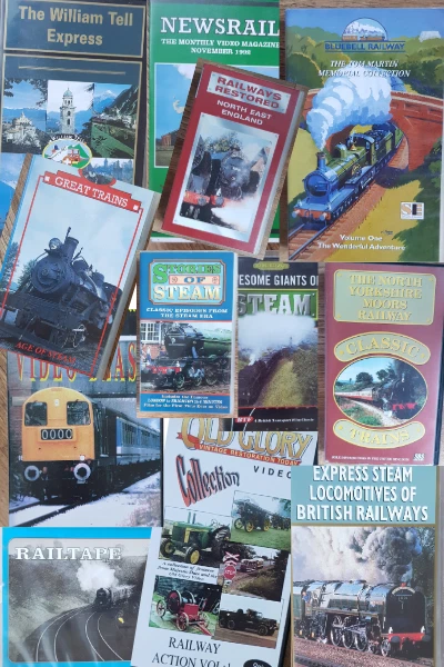 STEAM TRAINS VHS VIDEO TAPES Restored Railway Video Tape VHS Lots ...