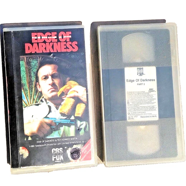 EDGE OF DARKNESS 1987 VHS Part 1 & 2 CBS FOX Thriller Bob Peck Jo Don ...